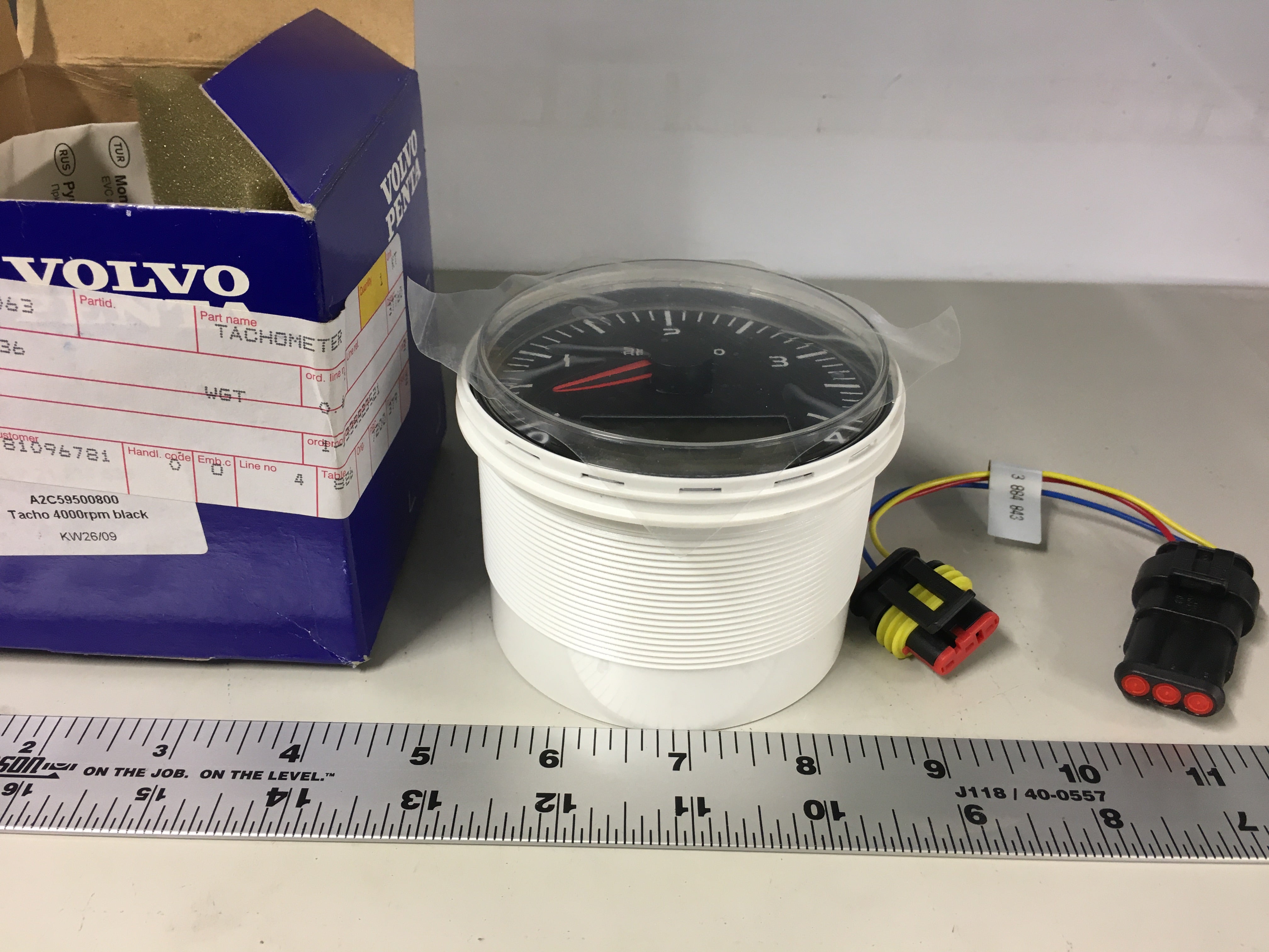 Hatton Marine - Volvo Penta Tachometer Kit 21234536 – Hatton Power ...